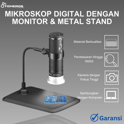 Jual Mikroskop Digital 1000x WiFi Microscope Service Camera Video 1080P ...