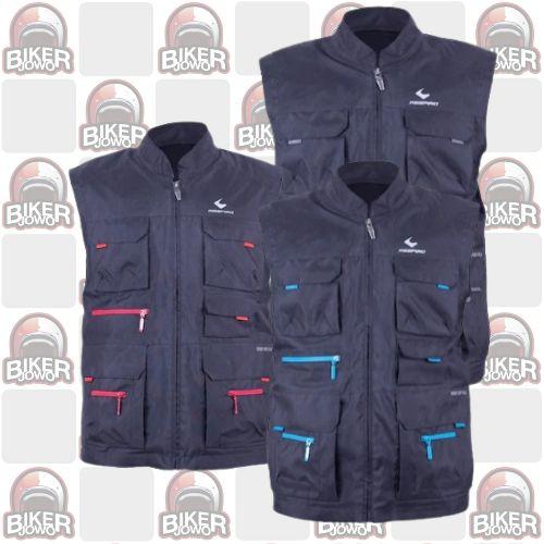 Jual Respiro Torrent Vest Rompi Motor Cargo Photographer - Black Blue ...