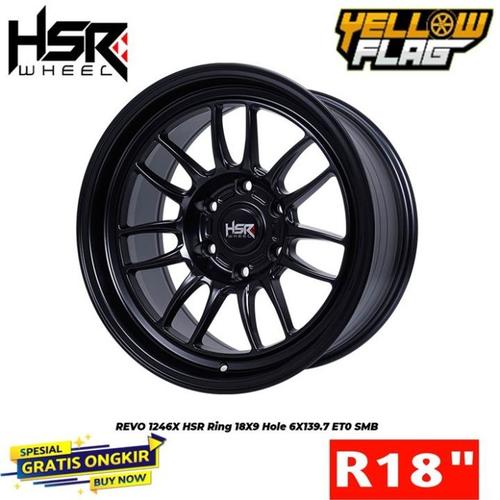 Jual VELG RACING R18 VELG HSR RACING REVO 1246X HSR R18 LEBAR 9 - Kota ...
