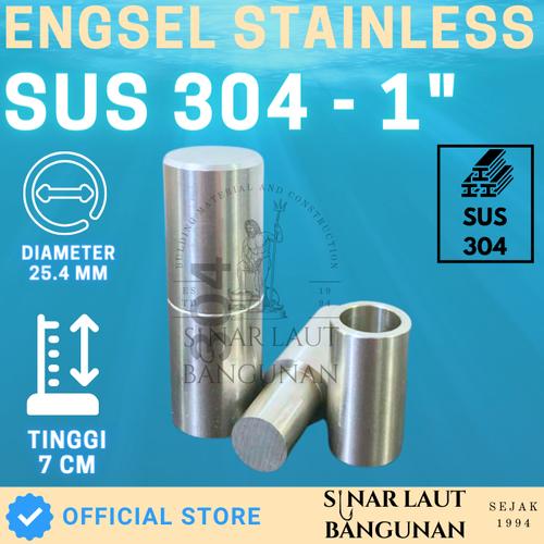 Jual ENGSEL BUBUT STAINLESS 1 Inch SUS 304 - Jakarta Utara - Sinar Laut ...
