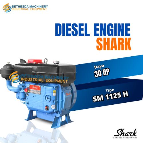 Jual Mesin Engine Marine Diesel 30 PK / Shark Diesel 30 HP Solar SM 1125 - Dengan Tangki - Kota ...