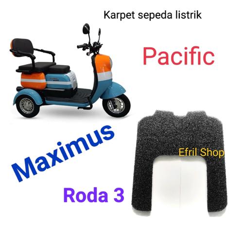 Jual Karpet sepeda motor listrik roda tiga Pacific Maximus roda 3 ...