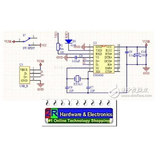 Jual CH340G SOP-16 USB Serial TTL UART RS232 Chip - Kota Surabaya - 2R Hardware & Electronic ...