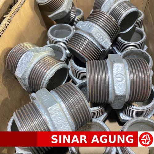 Promo Double Nepel drat luar 2 inch pipa galvanis - Kota Bekasi - Sinar Agung Steel | Tokopedia