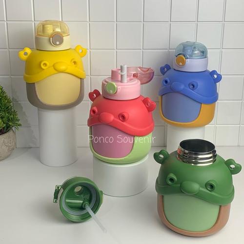 Jual Botol Termos Stainless Karakter WIN Minimalist 600 ML Plus Box ...