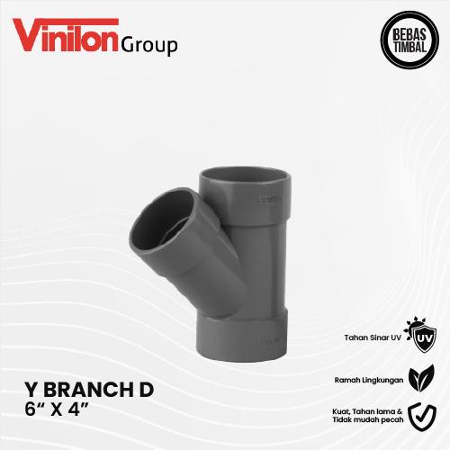 Promo Y Branch PVC D 6 x 4 Inch Vinilon - Jakarta Utara - Vinilon Group ...