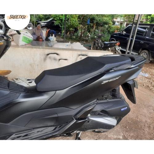 Promo JOK ANTI JINJIT MOTOR PCX 150/160 POLOS HITAM JOK SLIM PCX SET ...