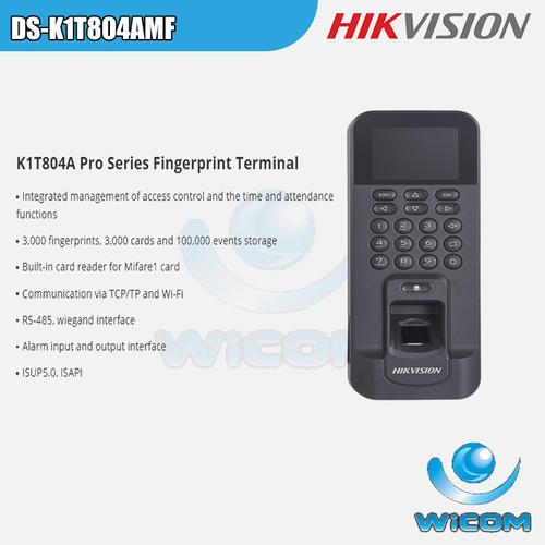 Jual Pro Series Fingerprint Access Control Terminal Hikvision DS ...