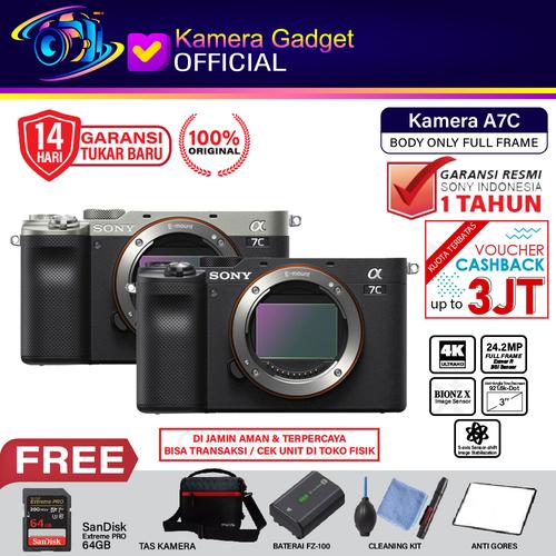 Promo Sony Alpha A7C Sony A7C Sony A 7C Sony A7 C Body Only Original ...