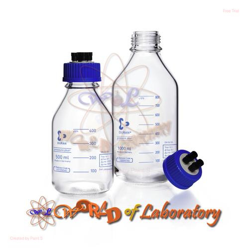 Jual DURAN HPLC Laboratory Bottle, GL 45, Clear - 500 mL - Jakarta ...