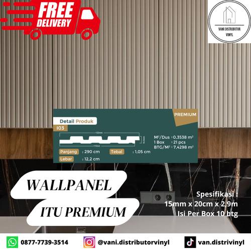 Jual PVC WALL PANEL ITU | WALLPANEL 3D | PANEL DINDING | I03 SERIES ...