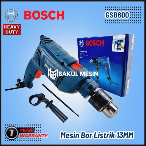 Jual Bosch GSB 600 Mesin Bor Tembok 13MM Impact Drill Listrik GSB600 ...