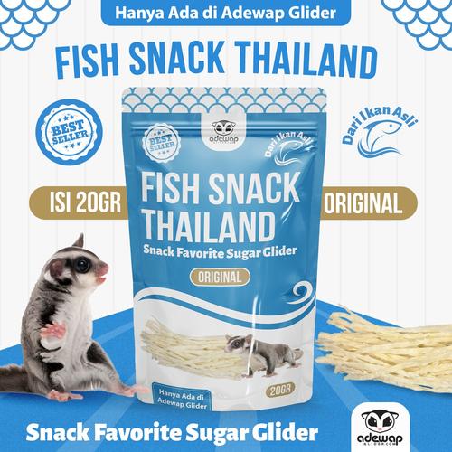 Promo Fish Snack Thailand Sugar Glider import snack favorit recomended ...
