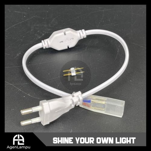 Jual SOCKET LAMPU LED STRIP NEON FLEX LAMPU SELANG 220V - SOCKET ...