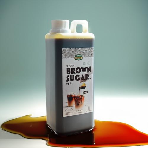 Promo Brown Sugar Syrup 1 liter(1.3kg) Gula Merah Cair - Sorghum Foods ...