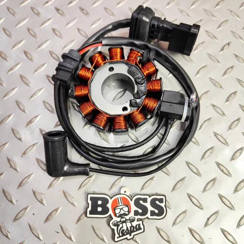 Promo Spul Magnet Stator OEM Vespa Sprint Primavera S LX LXV IGET Cicil ...