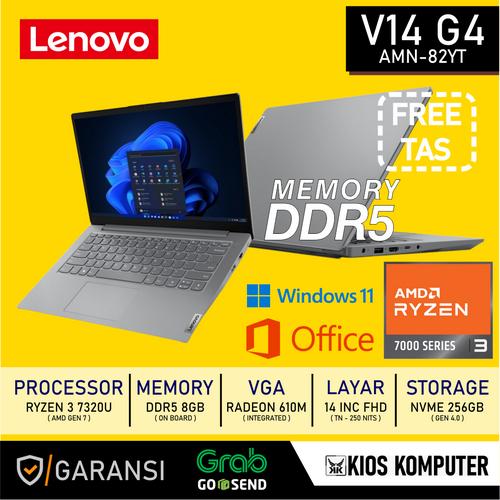 Jual LENOVO V14 G4 AMN 82YT RYZEN 3 7320U 8GB DDR5 256GB NVME 14" FHD ...