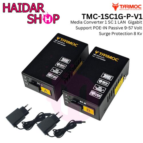 Jual Tarmoc TMC-1SC1G-P | 1 FO 1 LAN Gigabit POE IN 5-24V HTB Mini GS ...