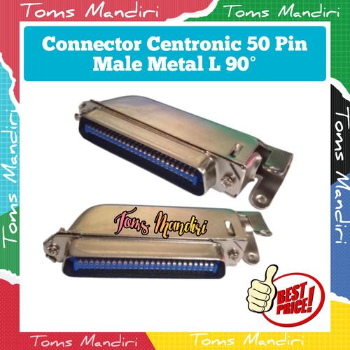 Jual Connector Centronic 50 Pin Male Metal 90° - Jakarta Barat - Toms ...
