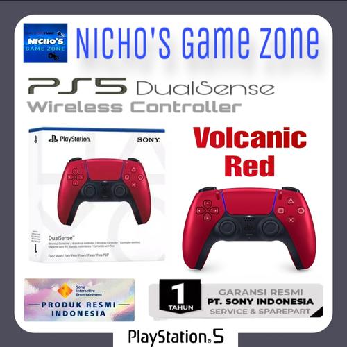 Jual PS5 DualSense Wireless Controller Volcanic Red - Sony Indo ...