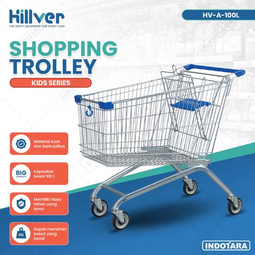 Promo Shopping Trolley Supermarket Hillver / Trolley Belanja / Troli ...