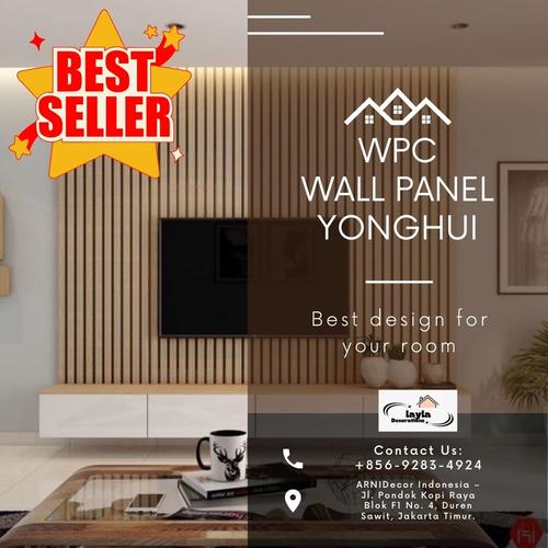 Jual HIASAN DINDING WPC WALL PANEL || WALL PANEL YONGHUI - Jakarta ...