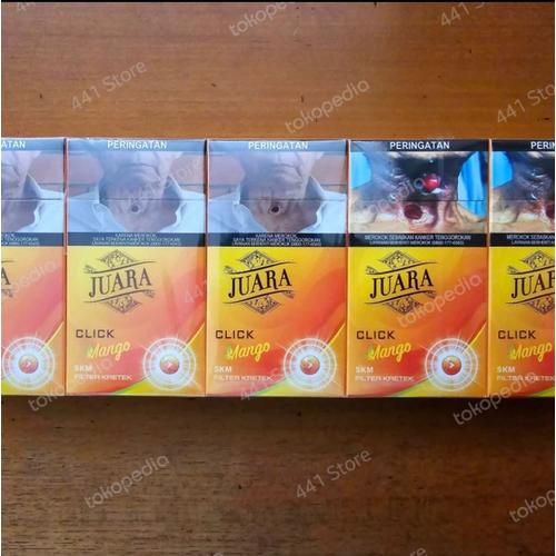 Jual Rokok Juara Click Mango 12 Batang - Kota Bandung - 441 Store ...