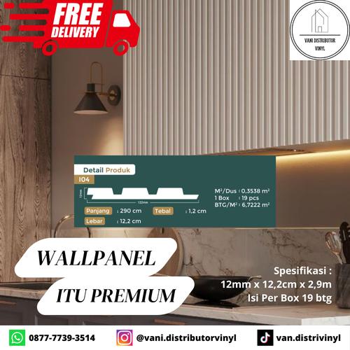 Jual PVC WALL PANEL ITU | WALLPANEL 3D | PANEL DINDING | I04 SERIES ...