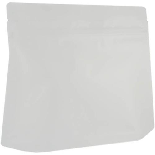 Jual Wide flat bottom coffee bag kemasan kopi 250g zipper valve - Putih - Jakarta Pusat ...