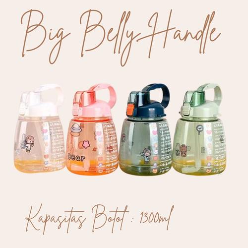 Jual Botol Minum Big Belly / Big Belly Handle / Botol Minum Penanda ...