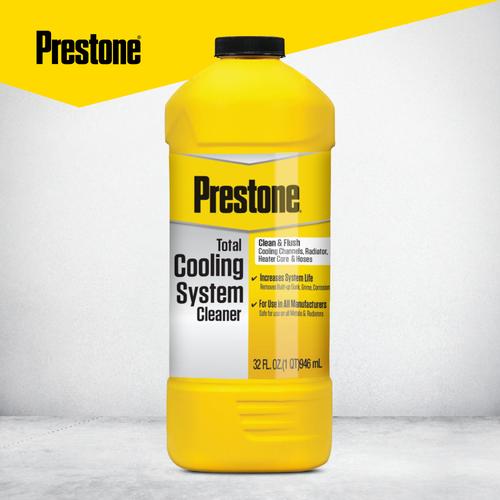 Promo Prestone Radiator Flush + Cleaner Cairan Flushing Radiator 650 ml ...
