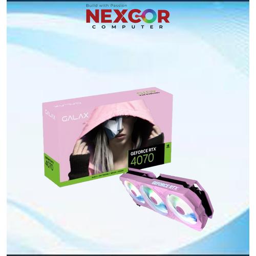 Jual GALAX Geforce RTX 4070 12GB DDR6X EX GAMER PINK EDITION - Jakarta ...