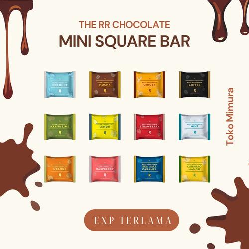 Jual The RR Chocolate Square 9gr Dark Chocolate Coklat Premium EXP TERLAMA - Strawberi - Jakarta ...