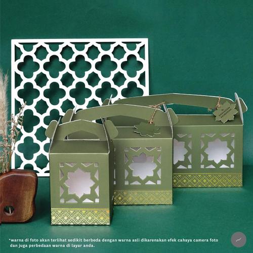 Jual Gable Box Idul Fitri Dus Kue Kering Lebaran Packaging Hampers ...