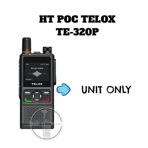 Jual HT POC TELOX TE320 IP67 4G LTE DUAL SIM WALKIEFLEET ZELLO ...