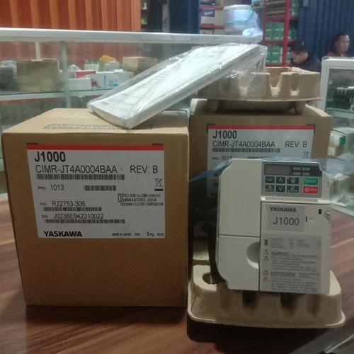 Jual Inverter YASKAWA 1.5Kw/0.75Kw 3ph 380V J1000 CIMR-JT4A0004BAA 1 ...