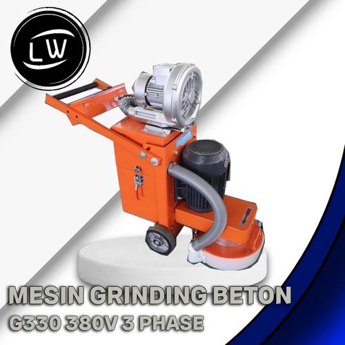 Jual MESIN GRINDING LANTAI SEMEN BETON G330 380V 3 PHASE / GRINDING ...