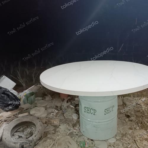 Jual solid surface top table meja bulat - Kab. Bogor - jasa solid ...