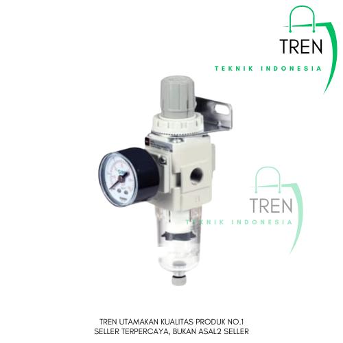 Jual AW20-02BG-A Pneumatic Air Filter Regulator Drat 1/4 Inch SMC - Jakarta Barat - TREN Teknik ...