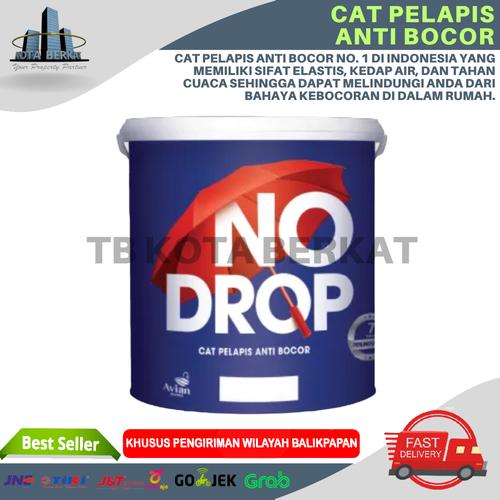 Jual NO DROP/ CAT PELAPIS ANTI BOCOR/ WATERPROOFING AVIAN 4KG - 003 HITAM - Kota Balikpapan - TB ...