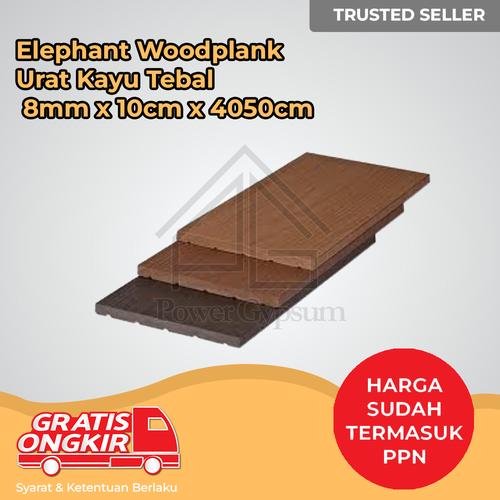 Jual Elephant Woodplank Urat Kayu Tebal 8mm x 10cm x 4050cm - Jakarta ...