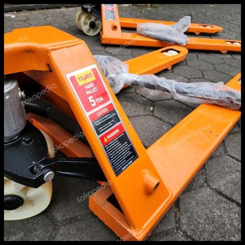 Jual D1588 Hand Pallet 5 Ton ( 5000 Kg ) Bersertifikat , Tajima - Made ...