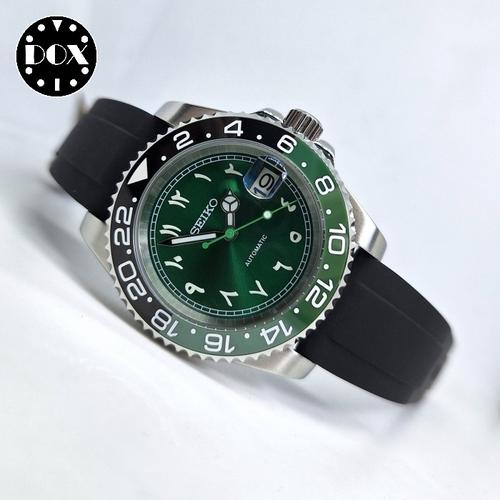 Promo SeikoMod Arabic Dial Hijau Movement Seiko NH35 Automatic Bezel ...