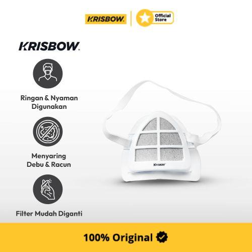 Promo Krisbow Masker W/ Filter Karbon Mask Active - Putih Srrp2 - Kab ...