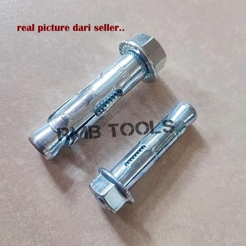 Jual Baut Dynabolt M16x75 Putih Dinabolt Tanam Tembok Bracket Set 16 x ...