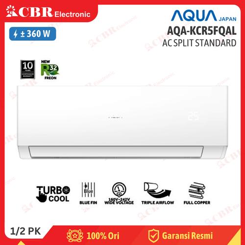 Jual AC Split AQUA Standard 1/2PK (0.5PK) AQA-KCR5FQAL (R32) - Batam - Kota Batam - CBR ...