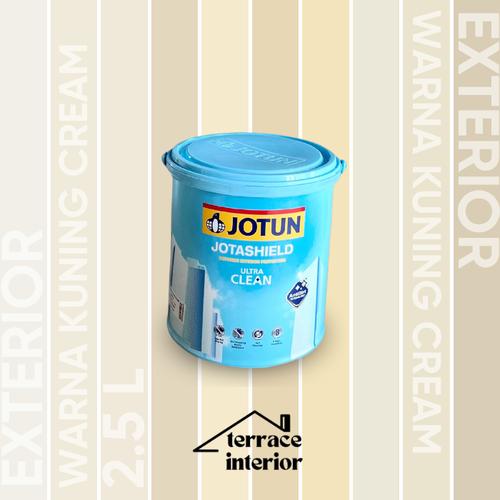 Jual Cat Tembok Jotashield Ultra Clean Jotun warna Kuning-Cream 2.5 L ...