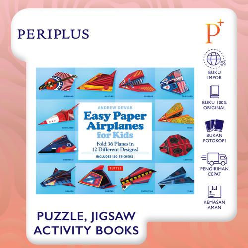 Jual Easy Paper Airplanes for Kids Kit - 9780804856300 - Jakarta Timur ...