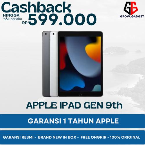 Jual Resmi | Apple iPad 9 | Gen 9th 2021 64GB 256GB Wifi Only ...