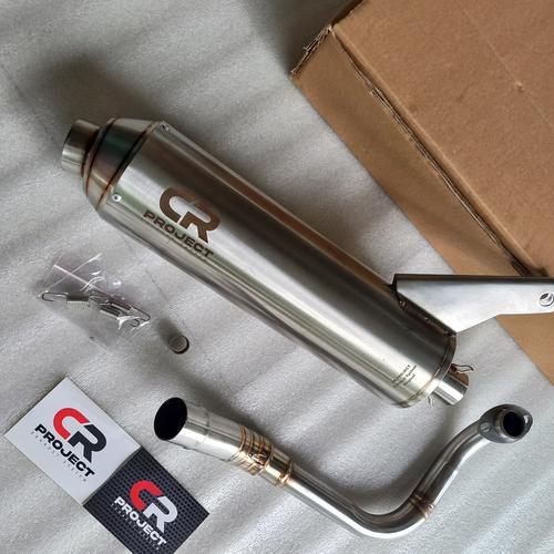 Jual CR-PROJECT Exhaust | Knalpot Standar Racing SCOOPY NEW Quality ...